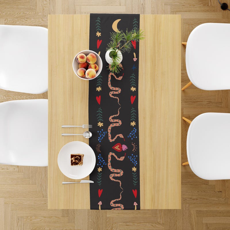 Boho Table Runner - Etsy