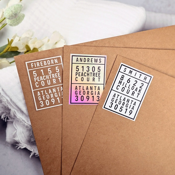 Return Address Label - Etsy