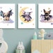 Baby Dnd Monster Printable Art Set of 3, Nursery Decor, Dungeon and ...