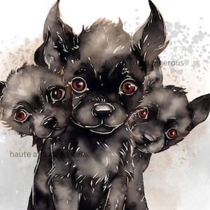 Mythology Nursery Art Printable Set of 3, DIY Nursery Decor, Baby ...