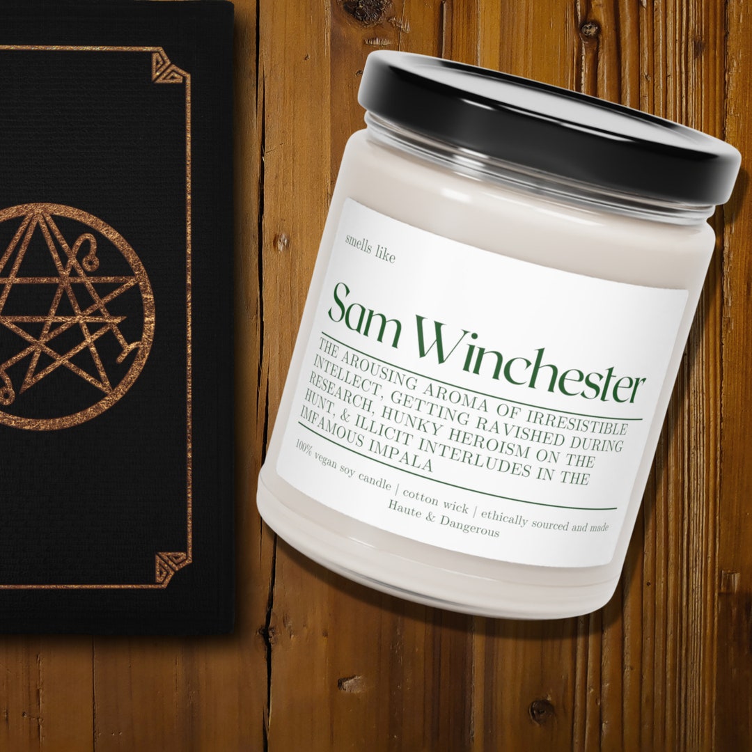 Smells Like Sam Winchester Candle Supernatural Merch Inspired Candle ...