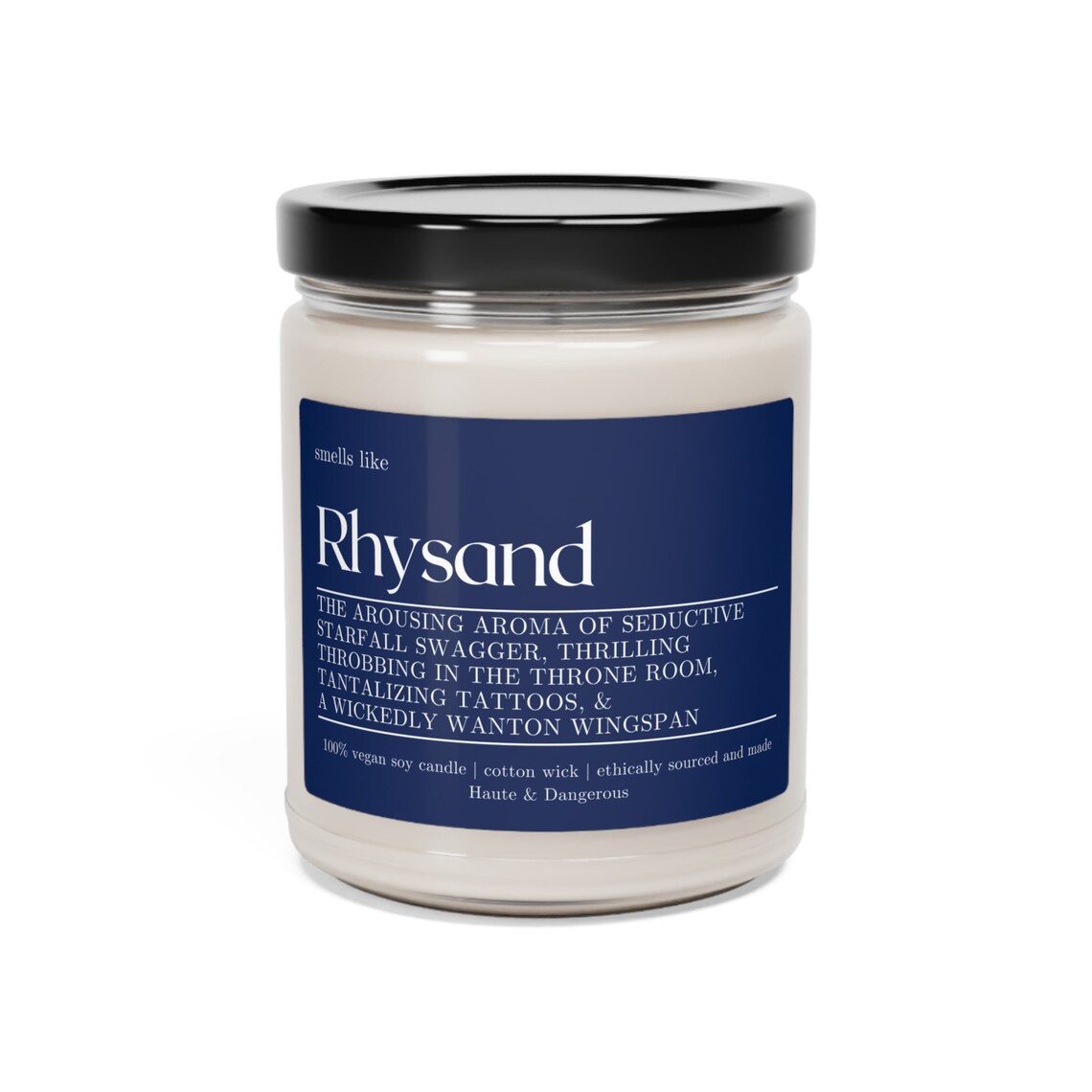 Rhysand Candle, Bat Boys Gift Merch, Literary Candle, Literary Candles ...