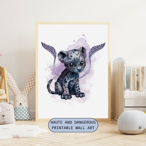 Baby Dnd Monster Printable Art Set of 3, Nursery Decor, Dungeon and ...