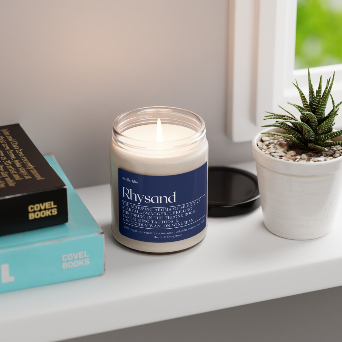 Rhysand Candle, Bat Boys Gift Merch, Literary Candle, Literary Candles ...