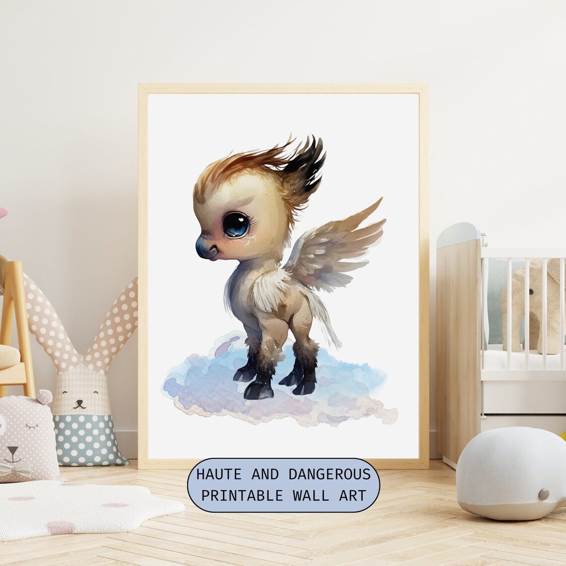 Mythology Nursery Art Printable Set of 3, DIY Nursery Decor, Baby ...