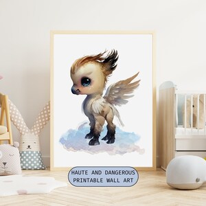 Mythology Nursery Art Printable Set of 3, DIY Nursery Decor, Baby ...