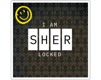 Sherlock Bbc Sticker - Etsy