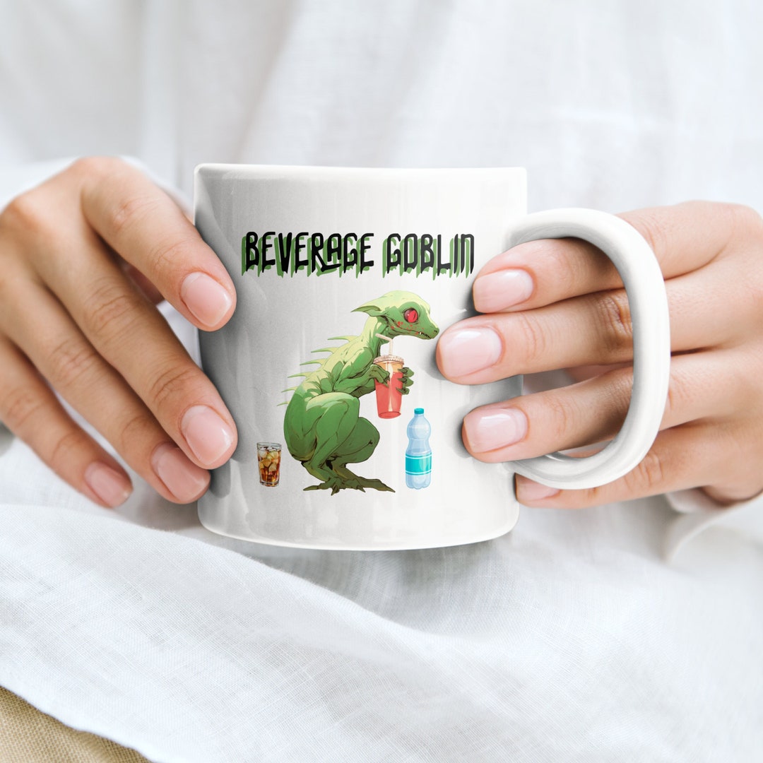 DISCONTINUED Beverage Goblin Mug - Funny Goblincore Mug, Neurodivergent ...