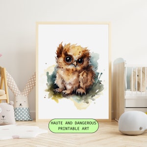 Baby Dnd Monster Printable Art Set of 3, Nursery Decor, Dungeon and ...