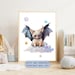 Set of 3 Baby Bat Bats Printable, Nursery Decor, Digital Download Wall ...