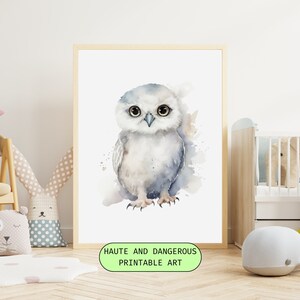 Magical Baby Creature Nursery Printable Art Set of 7, DIY Nursery Decor ...