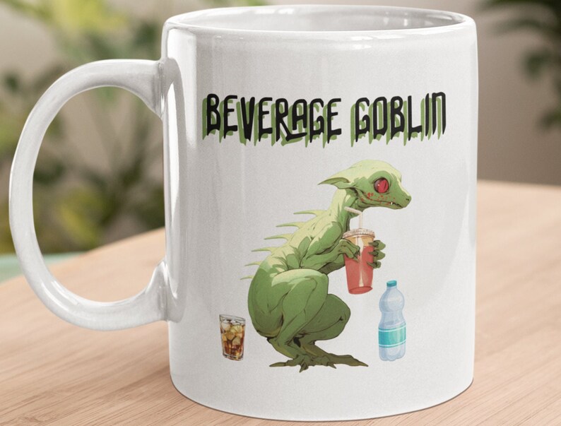 DISCONTINUED Beverage Goblin Mug - Funny Goblincore Mug, Neurodivergent ...