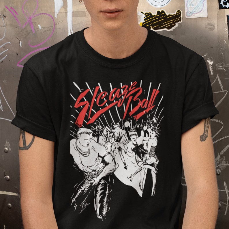 Sleaze Ball Vintage Retro Poster Remix Queer Ballroom Gay - Etsy