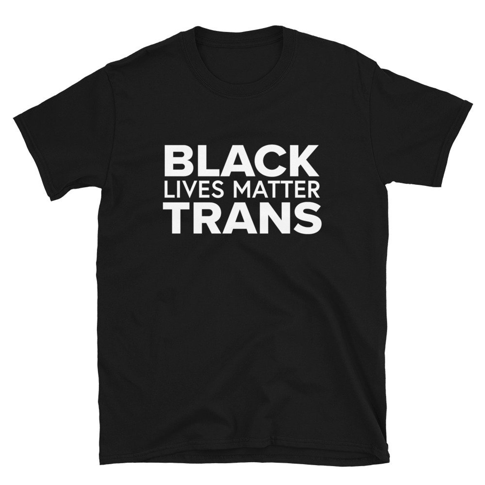 Black Trans Lives Matter T-Shirt BLM Shirts Trans Pride | Etsy