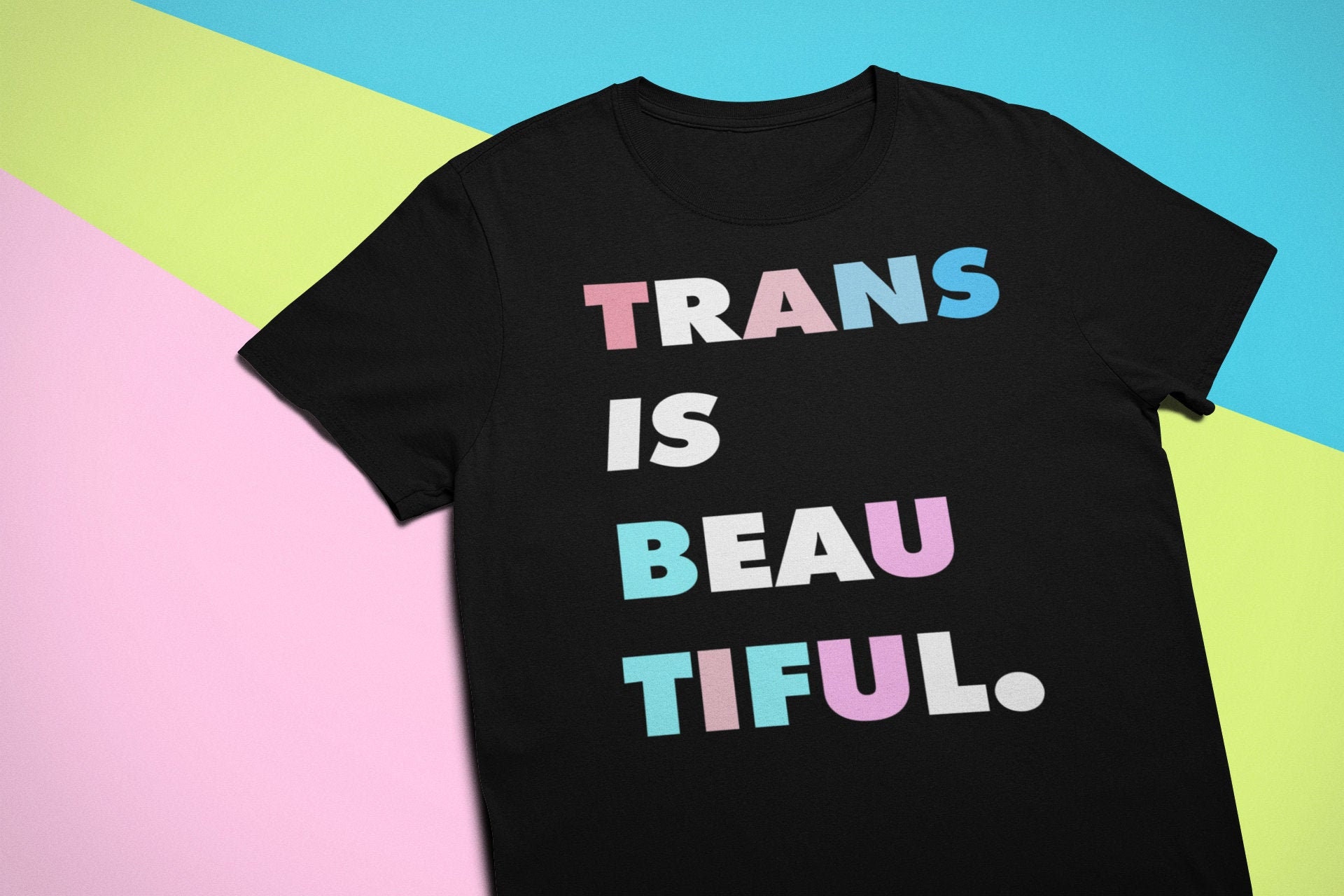 TRANS is BEAUTIFUL Trans Power Transgender Trans is Real | Etsy