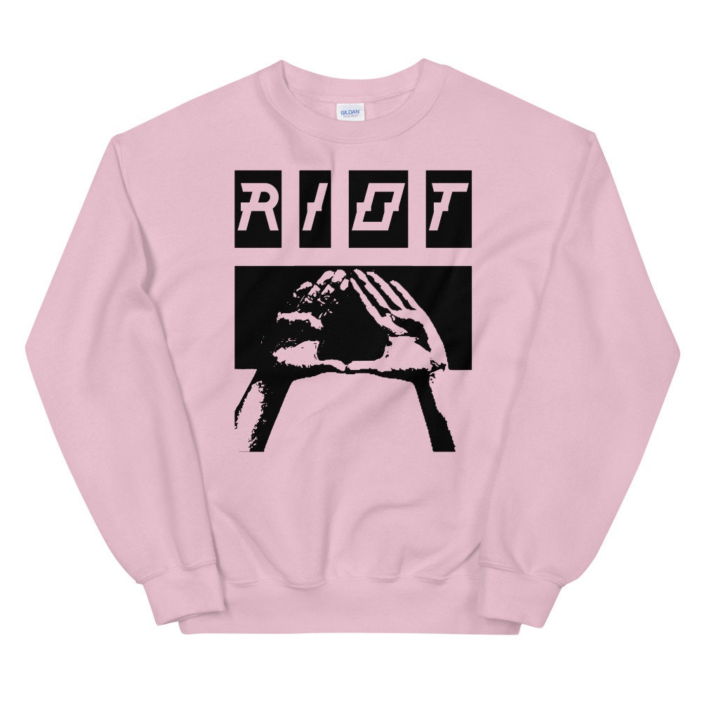 RIOT Hands Sweatshirt Riot Girls Pussy Riot Lgbtq Vintage | Etsy