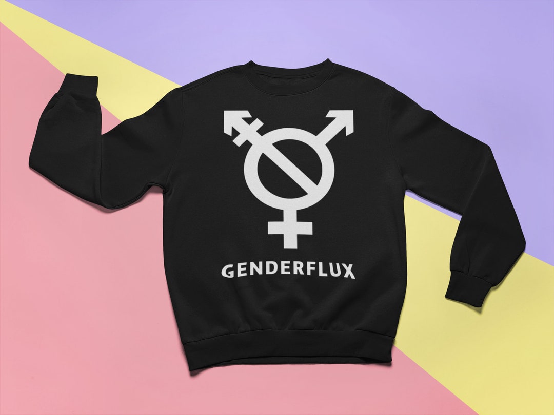 Genderflux Pride Sweatshirt: Nonbinary LGBTQ Unisex Clothing - Etsy
