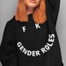FK Gender Roles Sweatshirt: Nonbinary LGBTQ Unisex Clothing - Etsy