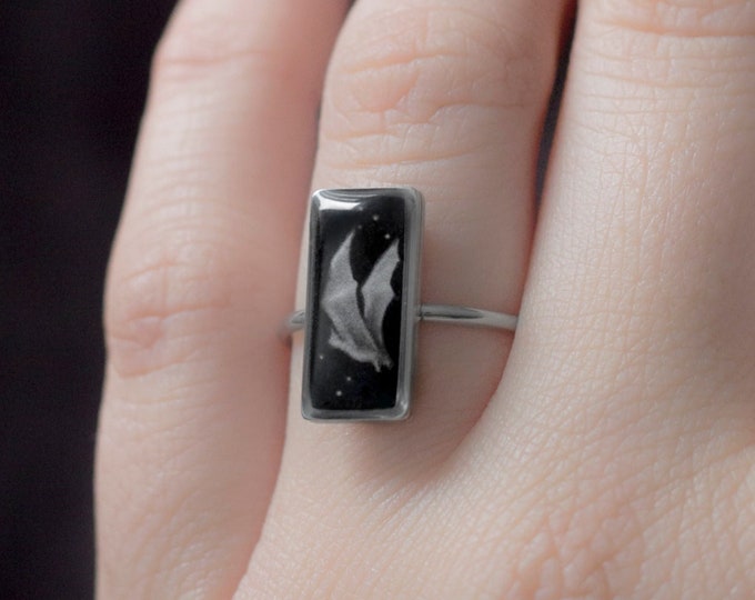 Gothic Vampire Bat Ring, Victorian Jewelry, Goth Ring, Dracula Jewelry ...