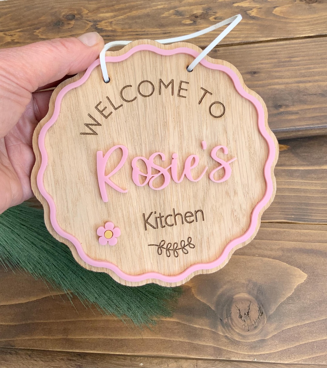 Personalised Children’s Play Kitchen Sign / Children’s Kitchen Sign ...