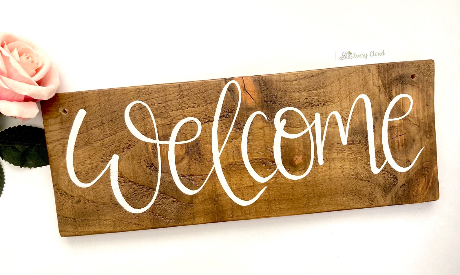 Hand painted rustic vintage wooden signs | Etsy