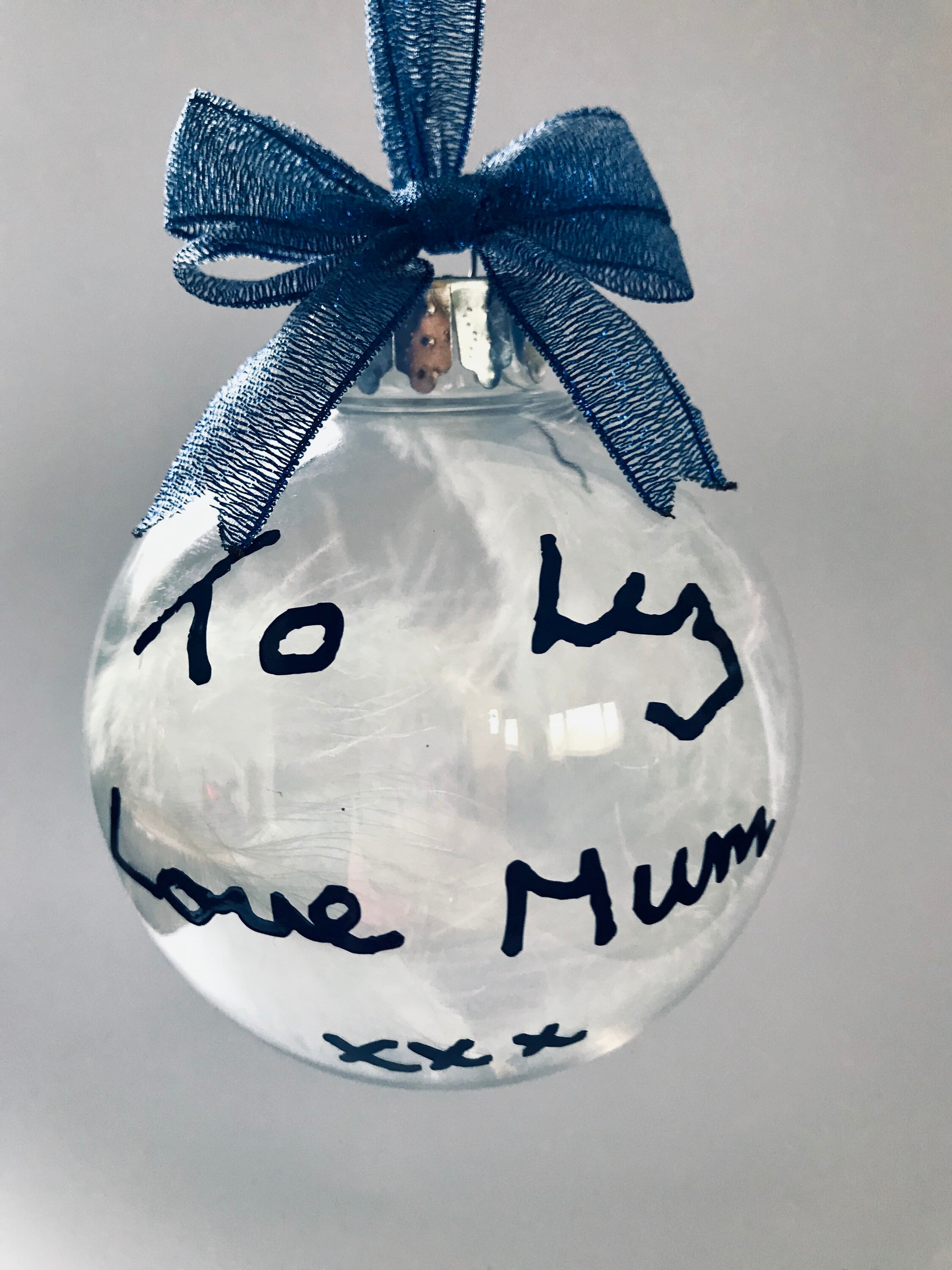 Memorial Bauble, Remembrance Bauble, in Heaven at Christmas - Etsy