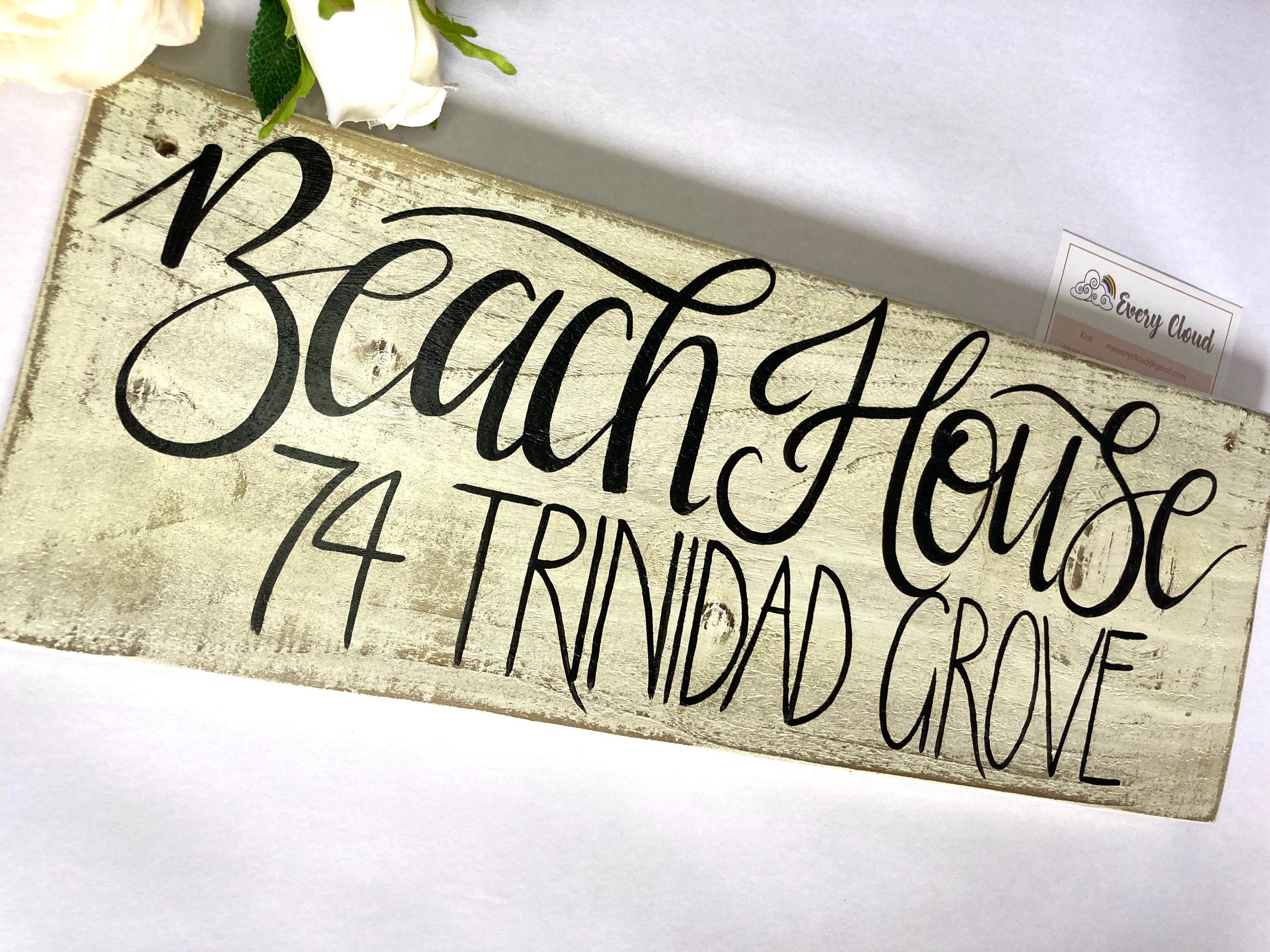 Hand Painted, Rustic - Vintage Wooden Signs - Etsy UK