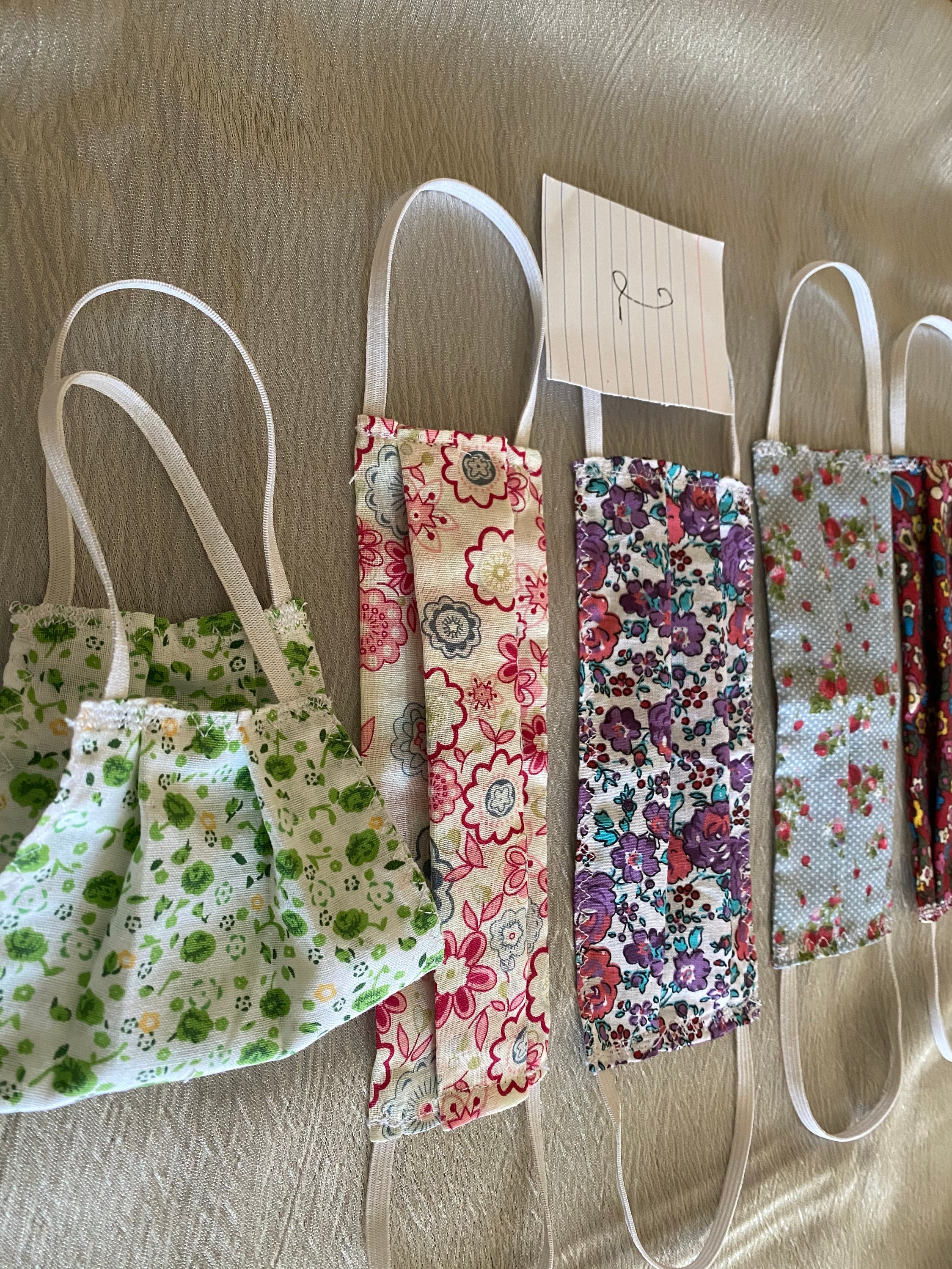 Set of 5 Children's Masks - Etsy