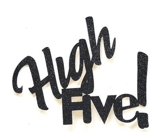 High 5 Cake Topper - Etsy