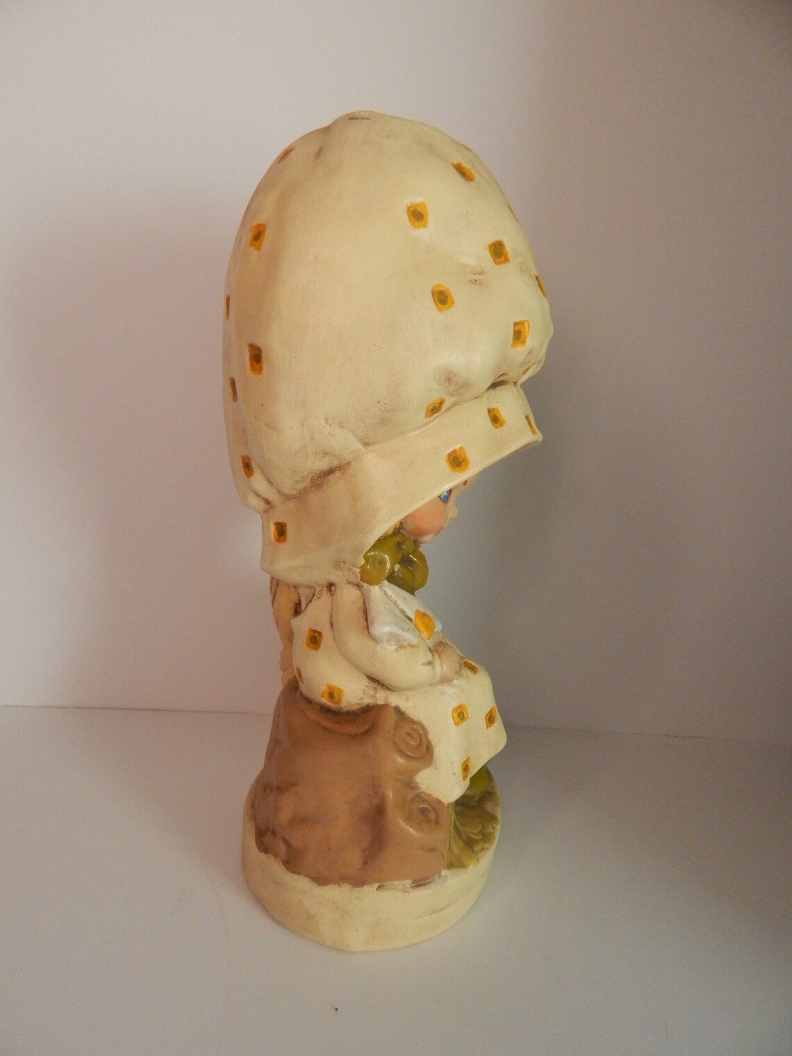 1970s Custom Made Big Bonnet Girl Vintage Holly Hobbie - Etsy