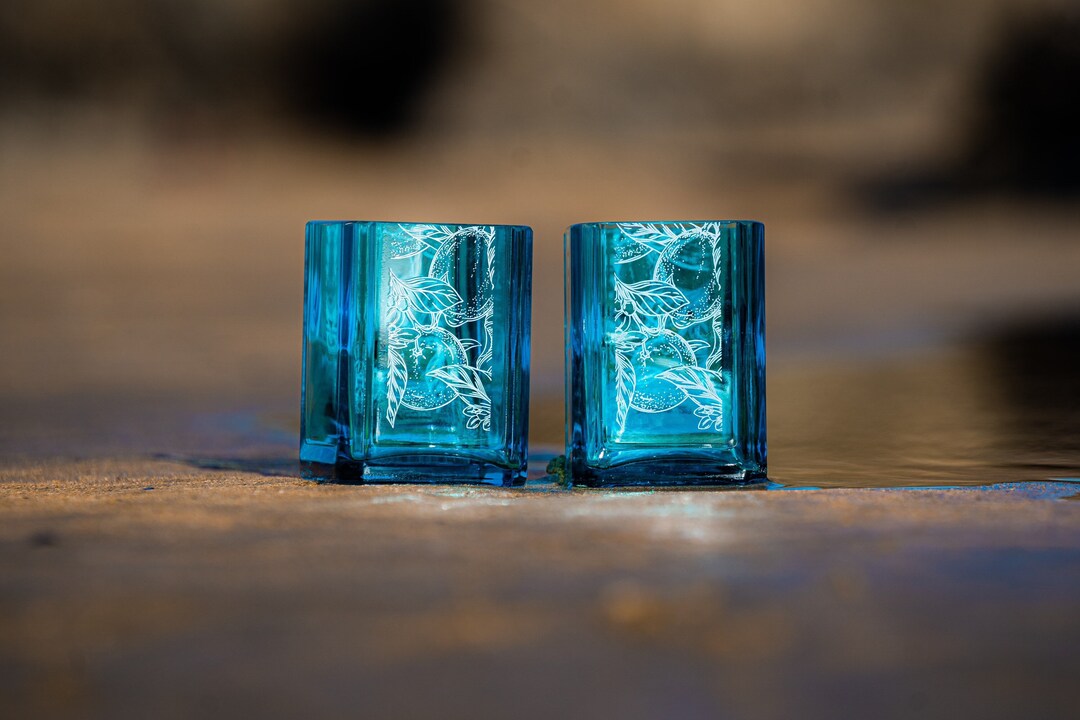 Set of Bombay Sapphire Gin Glasses; Unique Gin Gift for Him, Gin Lovers ...