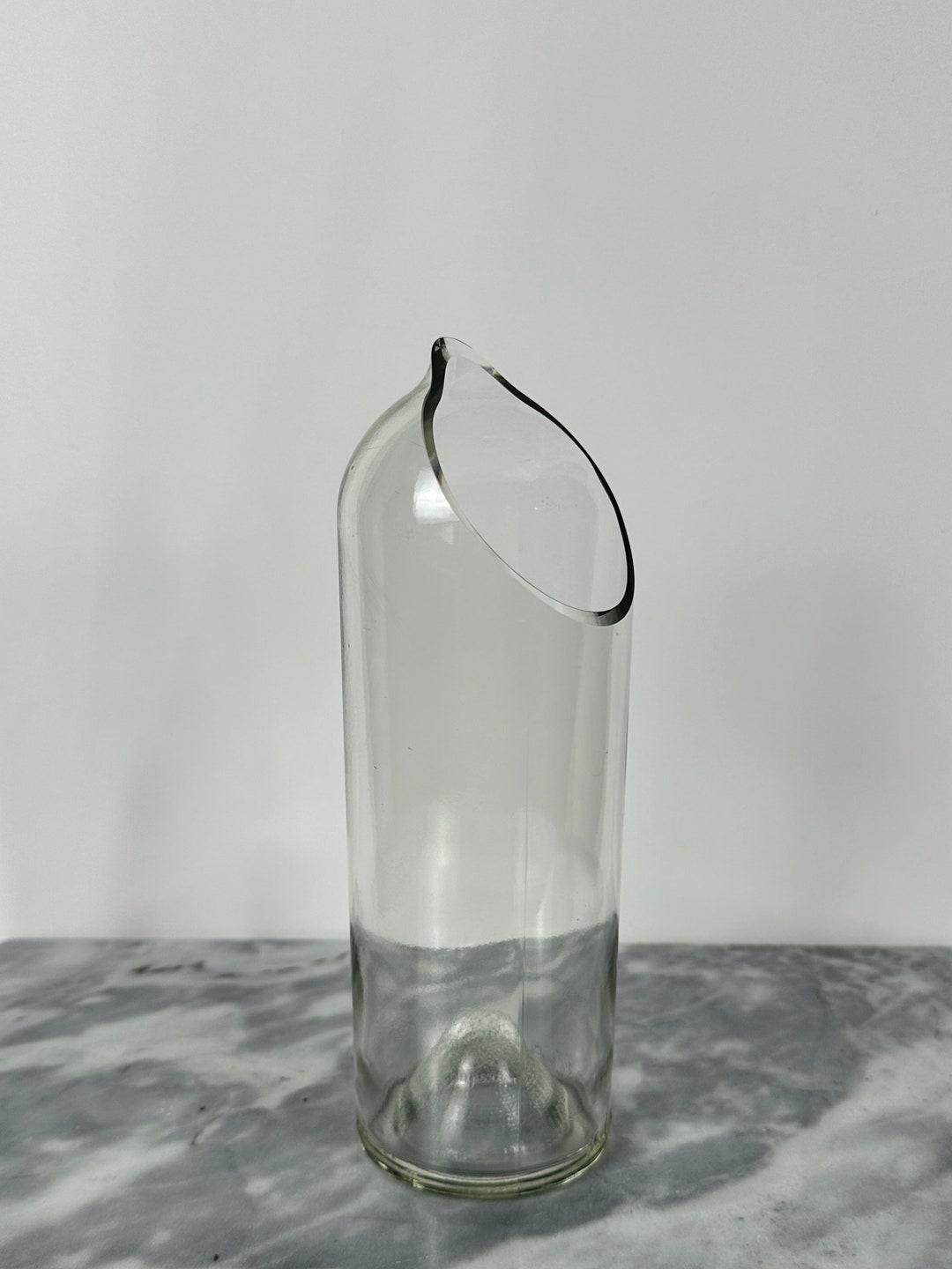 Upcycled Wine Bottle Carafe, Water Flask, Pitcher, Jug, Vase ...