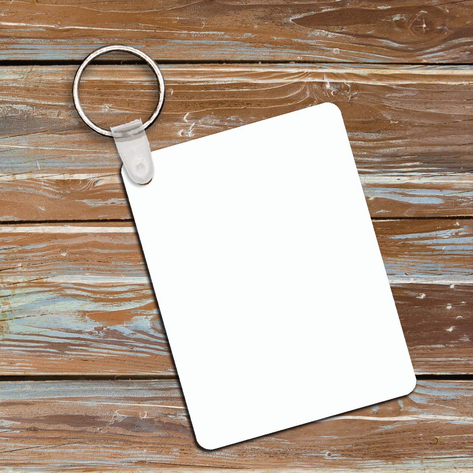 Dye Sublimation Rectangle Shaped Keychain Mockup for Aparecium | Etsy