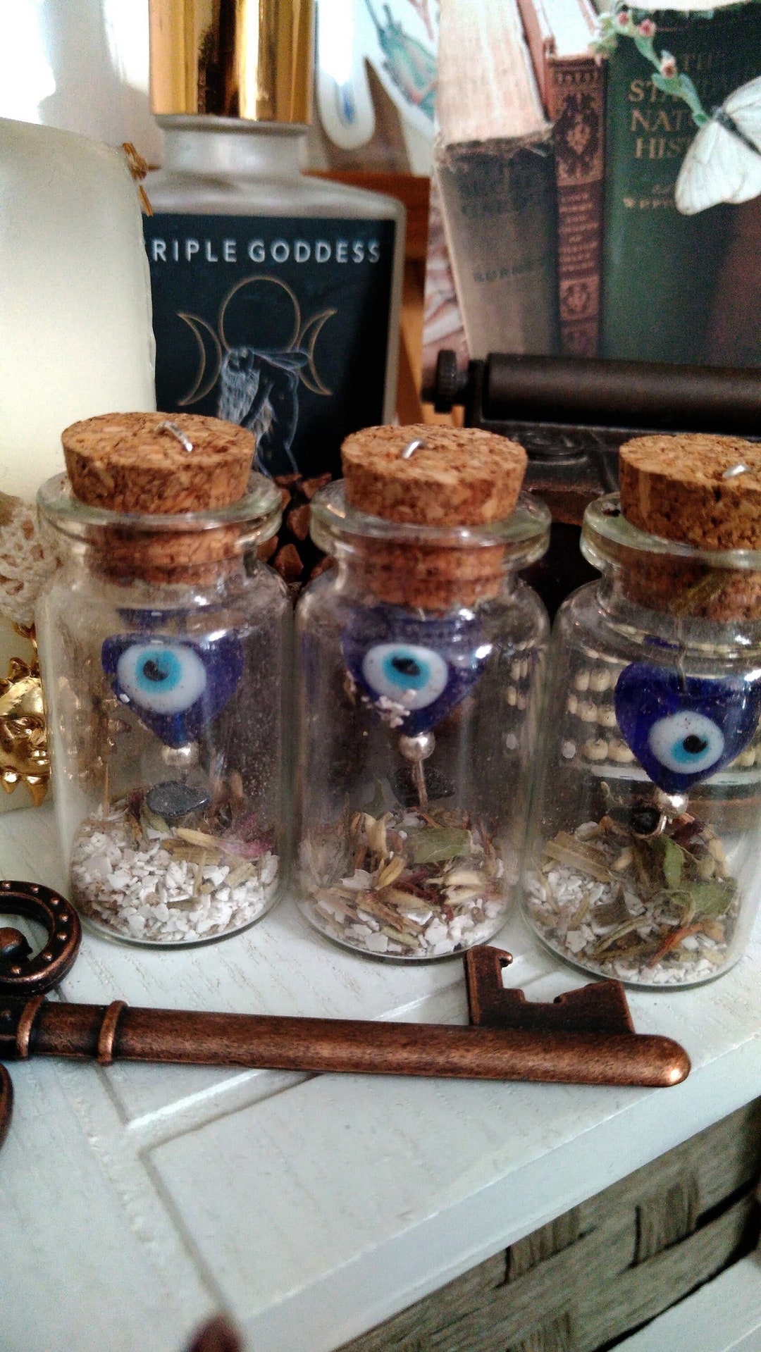 Protection Spell Jar Witchcraft, Evil Eye, Return to Sender - Etsy