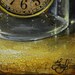 Vintage Alarm Clock Small Still Life Painting Handmade for Your Good ...