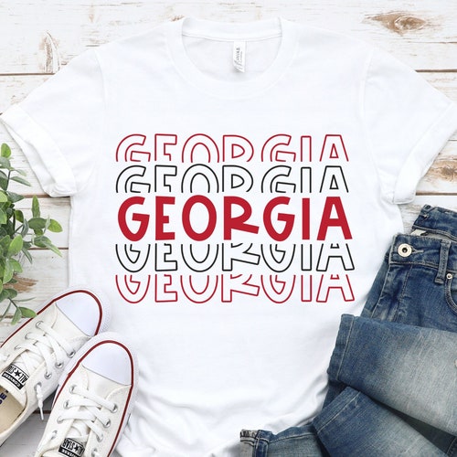 Georgia SVG GA SVG Georgia Eps Georgia Dxf Georgia Png - Etsy