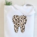 Leopard Print Tooth SVG - Tooth SVG - Dental Hygienist Cutfile- Dental ...