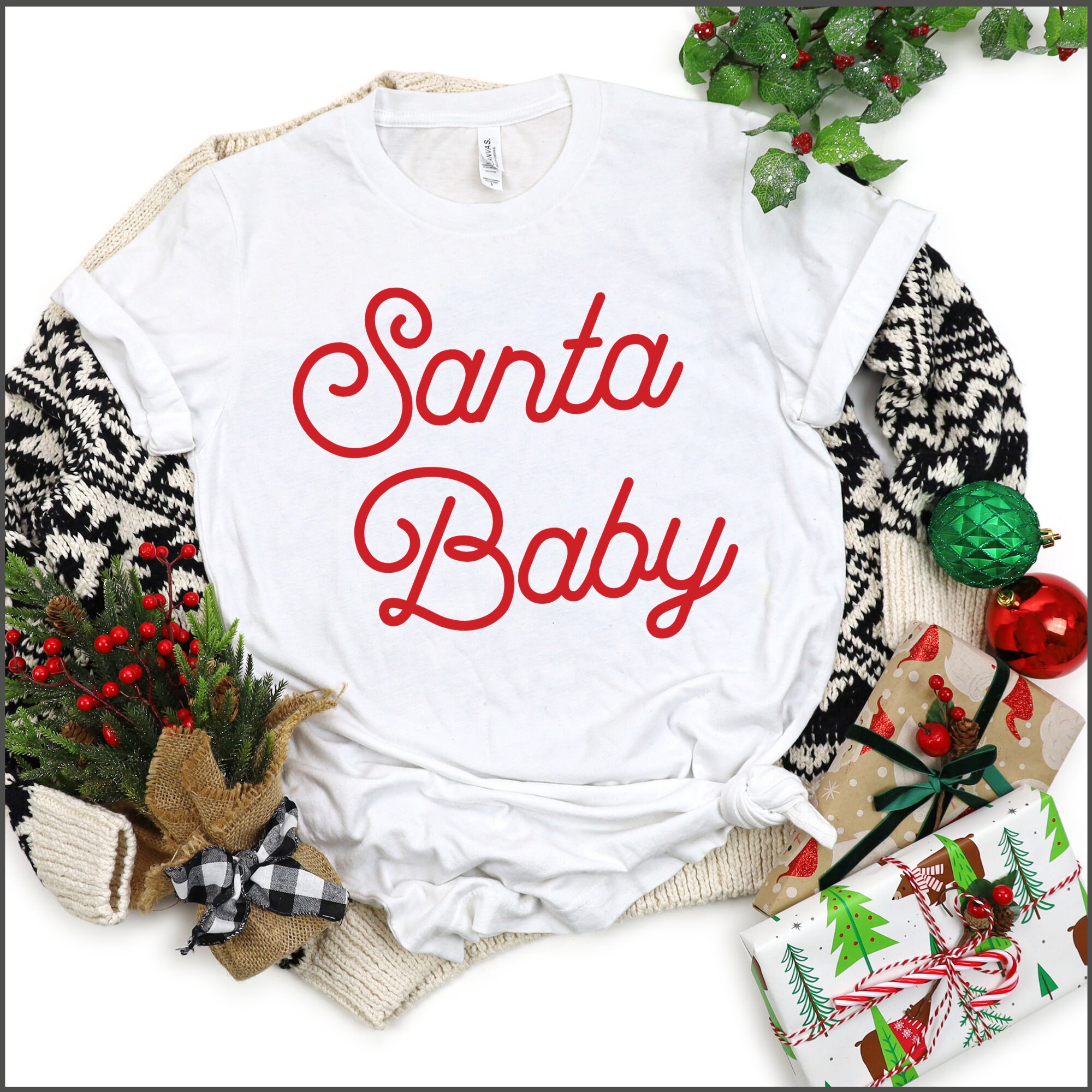 Santa Baby SVG Santa SVG Christmas SVG Santa Baby png | Etsy