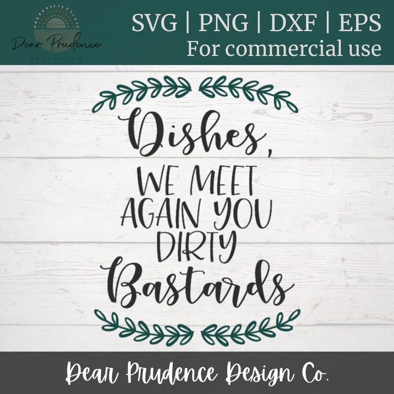 Dishes SVG Funny Kitchen SVG Dishes Eps Dishes Png - Etsy