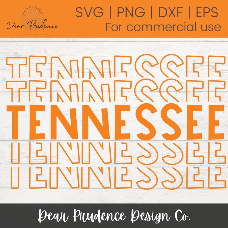 Tennessee SVG TN SVG Tennessee Eps Tennessee Dxf | Etsy