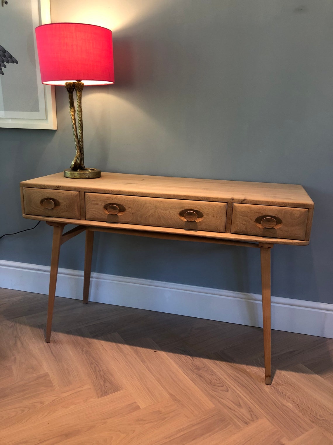 Ercol dressing table Ercol console table mid century table | Etsy