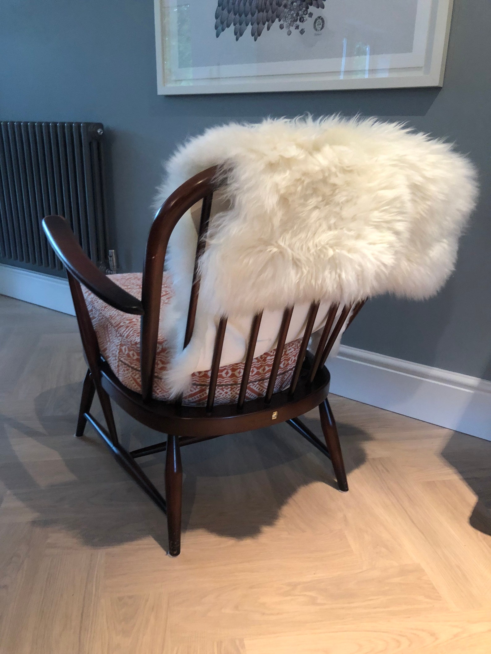 Ercol 334 armchair dark wood ercol 334 chair ercol armchair | Etsy