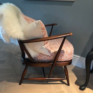 Ercol 334 armchair dark wood ercol 334 chair ercol armchair | Etsy