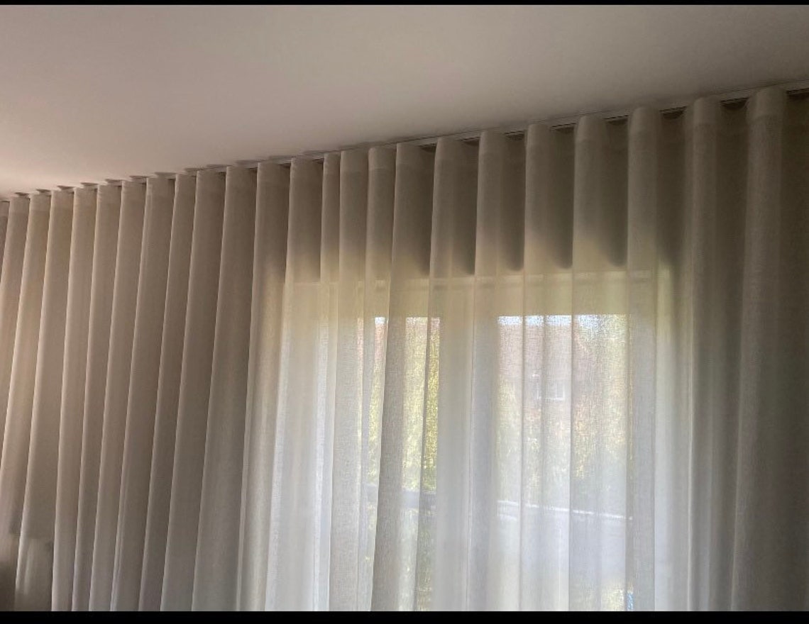 Voile Curtains Bifold Door Curtains Patio Door Curtains - Etsy UK