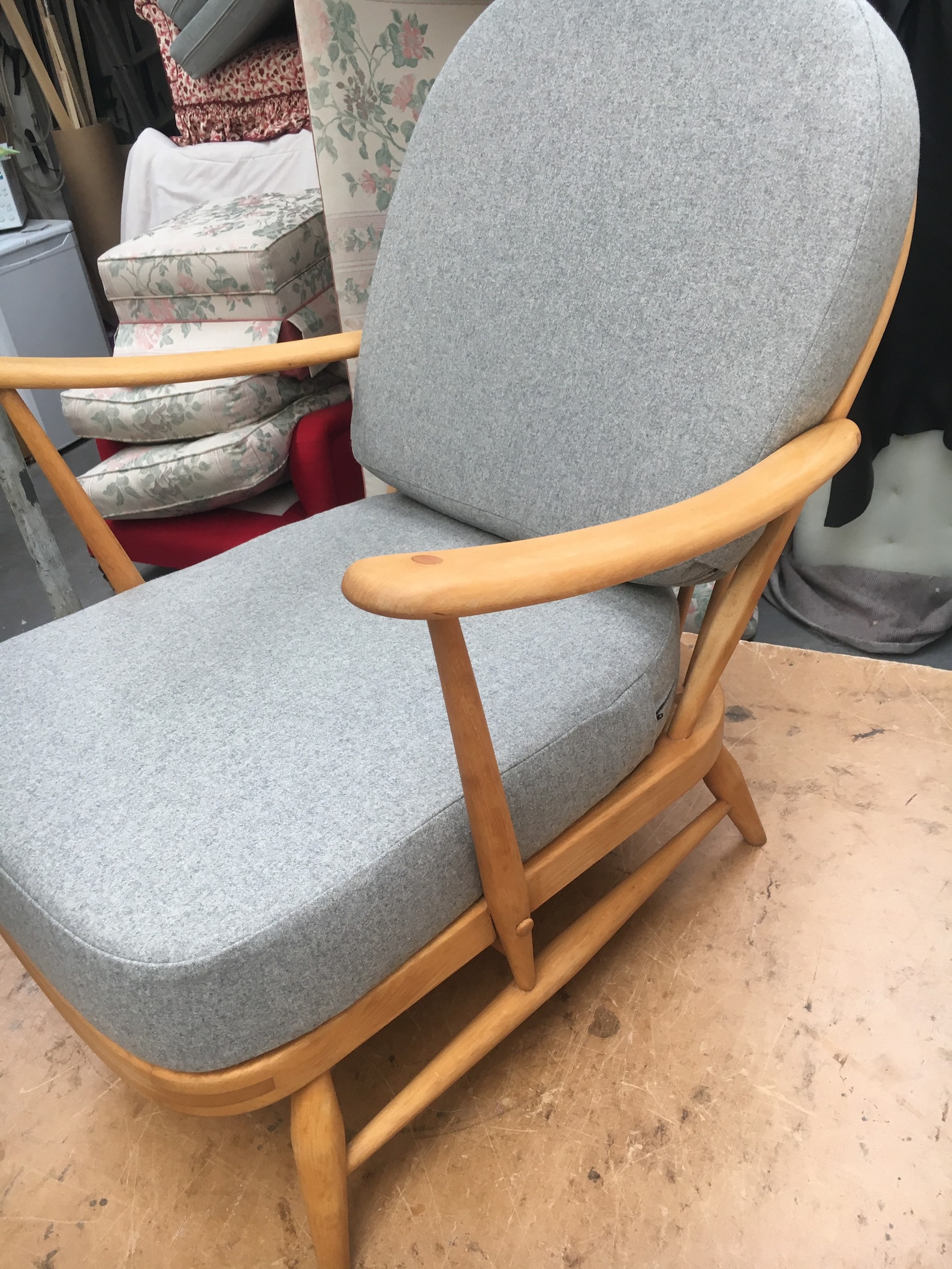 Ercol 203 Chair Ercol Blonde Armchair Ercol Windsor Ercol - Etsy UK