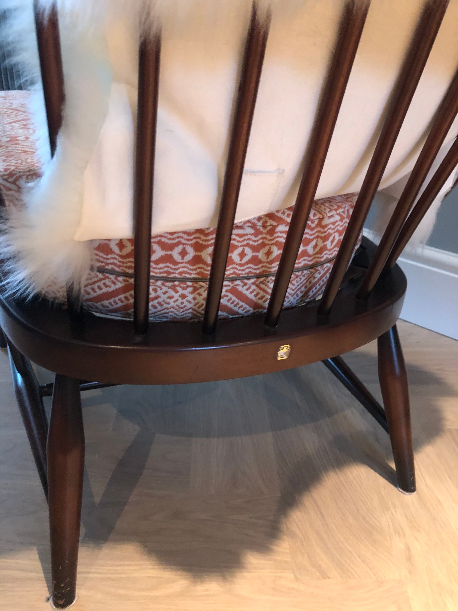 Ercol 334 Armchair, Dark Wood Ercol 334 Chair, Ercol Armchair, Ercol ...