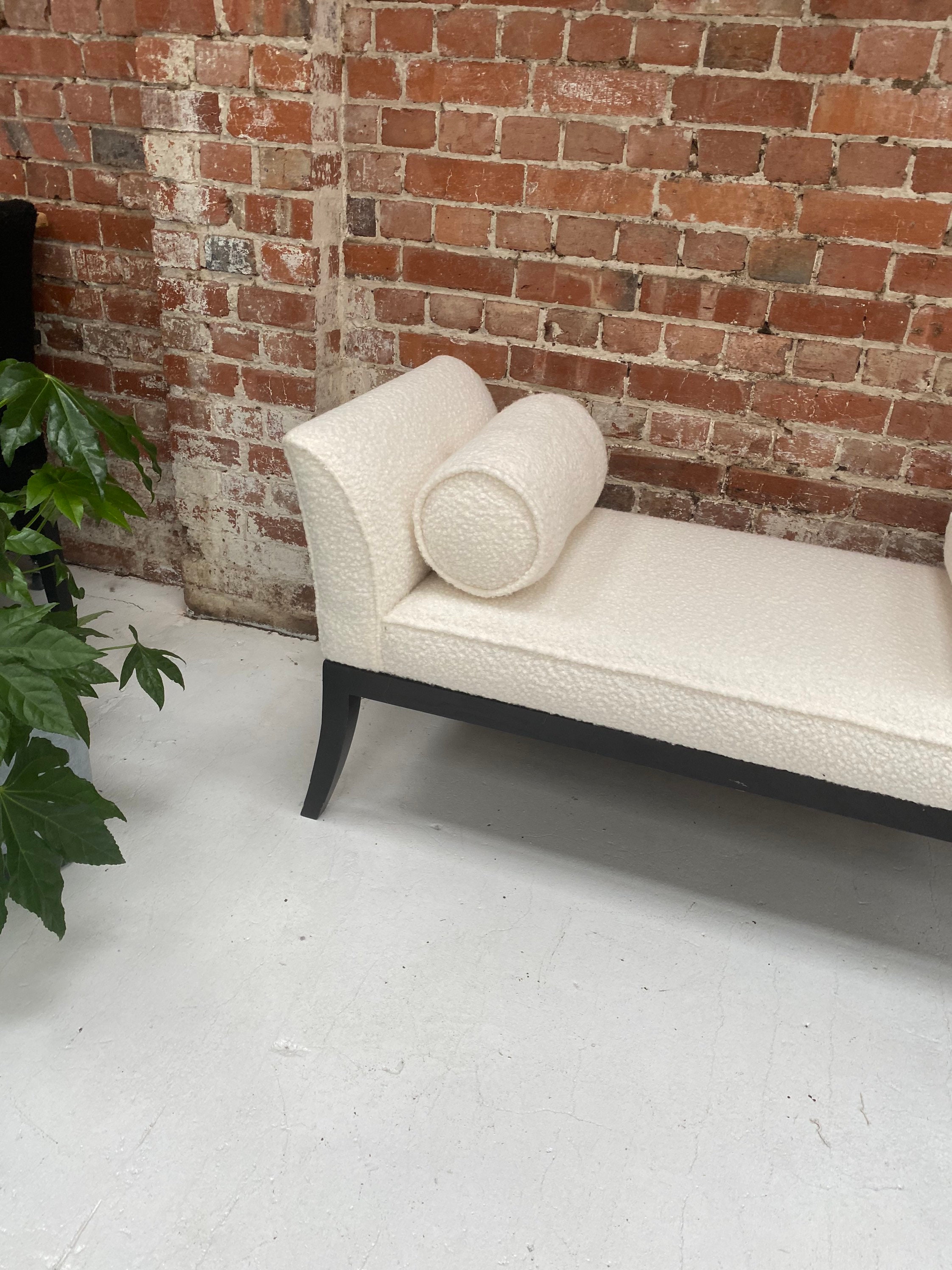 Boucle Bolster Cushion Round Cushion Boucle Scatter Cushion - Etsy UK