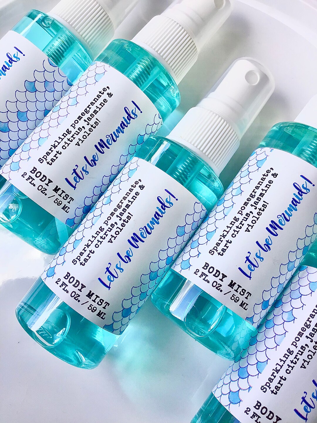 Mermaids Lets Be Mermaids Body Mist Body Spray Body - Etsy