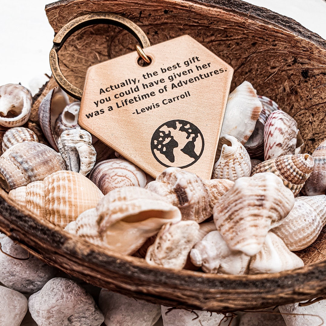 The Gift of a Lifetime Keychain quote Keychain motivation Keyring ...