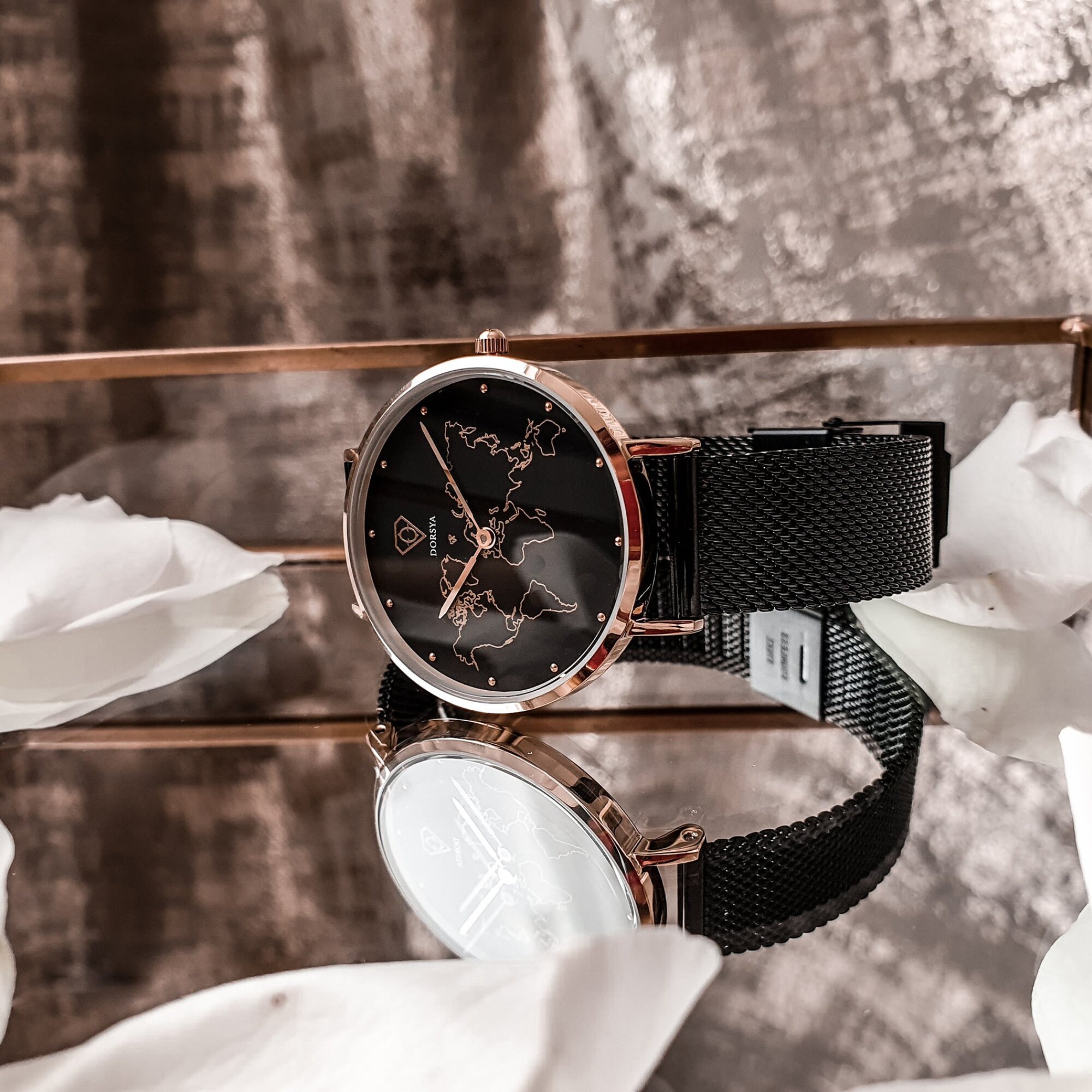 Women World Map Watch Wanderlust Watch Travel Watch Ladies - Etsy